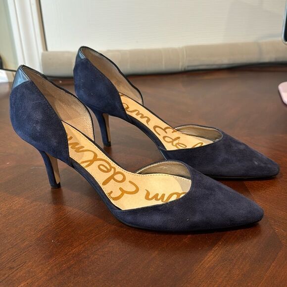 Sam Edelman | Shoes | Navy Bluesam Edelman Sz 75 Pumps | Poshmark